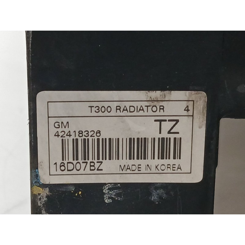 Recambio de radiador agua para opel mokka / mokka x (j13) 1.6 cdti (_76) referencia OEM IAM 42418326
